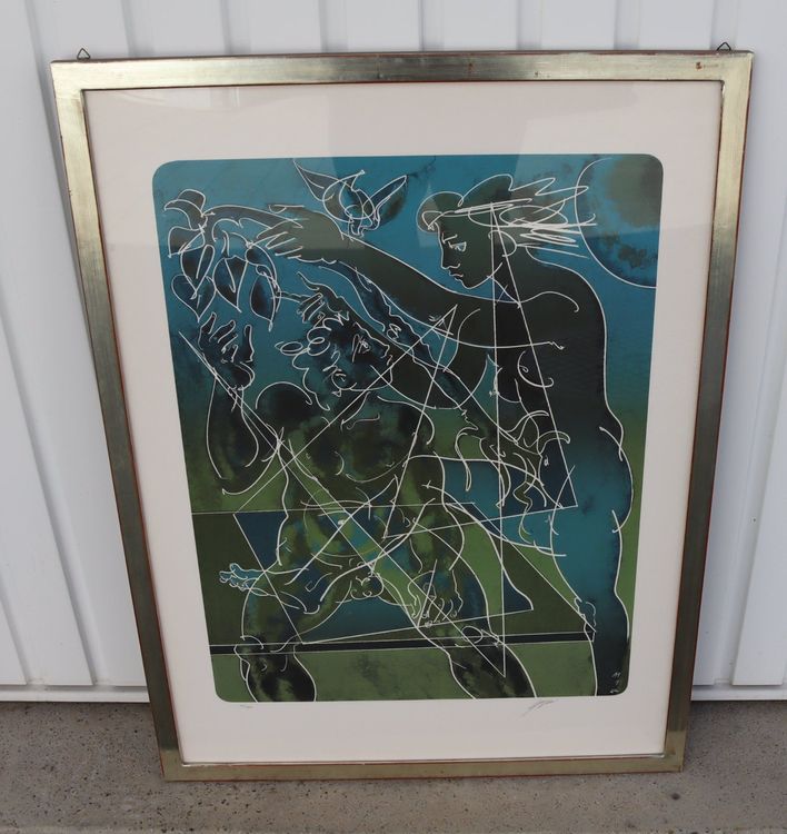 Hans ERNI (1909-2015) Orginal Lithographie mit Zertifikat | Kaufen auf Ricardo