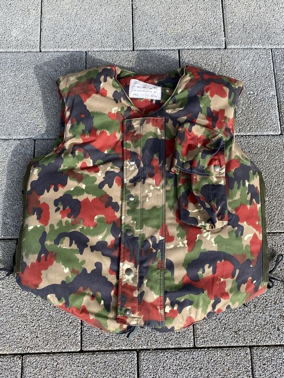 Armee Splitterschutzweste Militär 83/84, Grösse verstellbar (Gebraucht ...