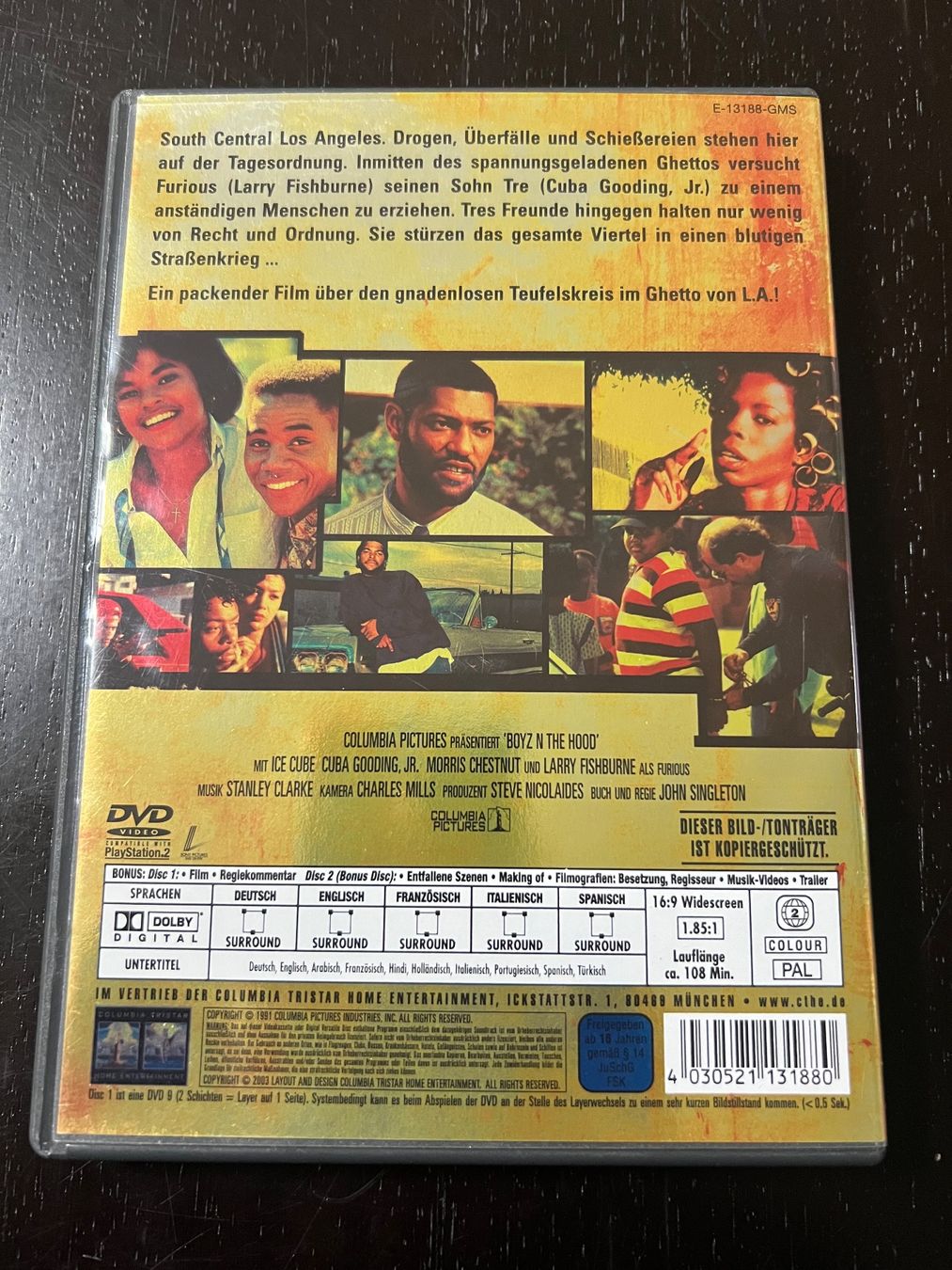 Boyz N The Hood - Jungs im Viertel, DVD, Drama FSK16 (Gebraucht) in ...