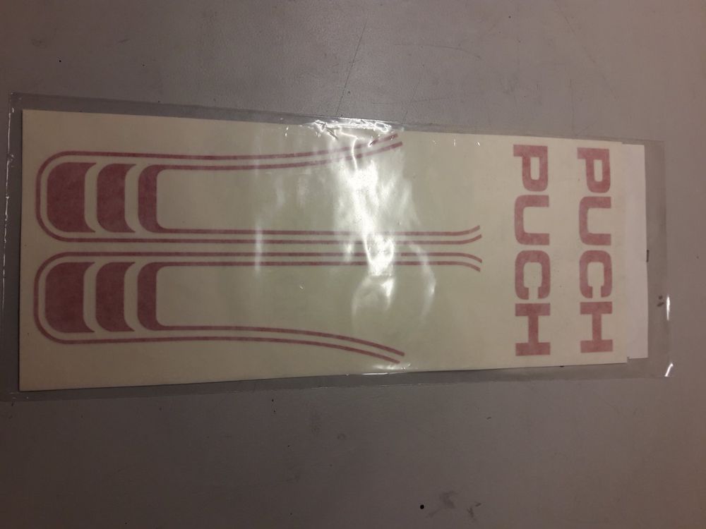 Puch Maxi / Sticker in Rot | Kaufen auf Ricardo