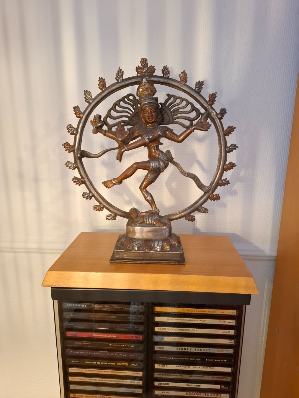 Dieu hindou, Shiva Nataray, antique, 29 x 27 cm, massif (D'occasion) à ...