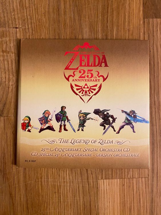 The Legend Of Zelda - 25th Anniversary Special Orchestra CD | Kaufen ...