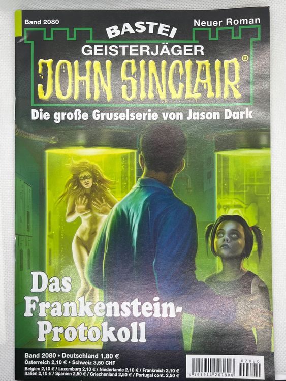 John Sinclair - Das Frankenstein-Protokoll, Band 2080 (Gebraucht) in ...