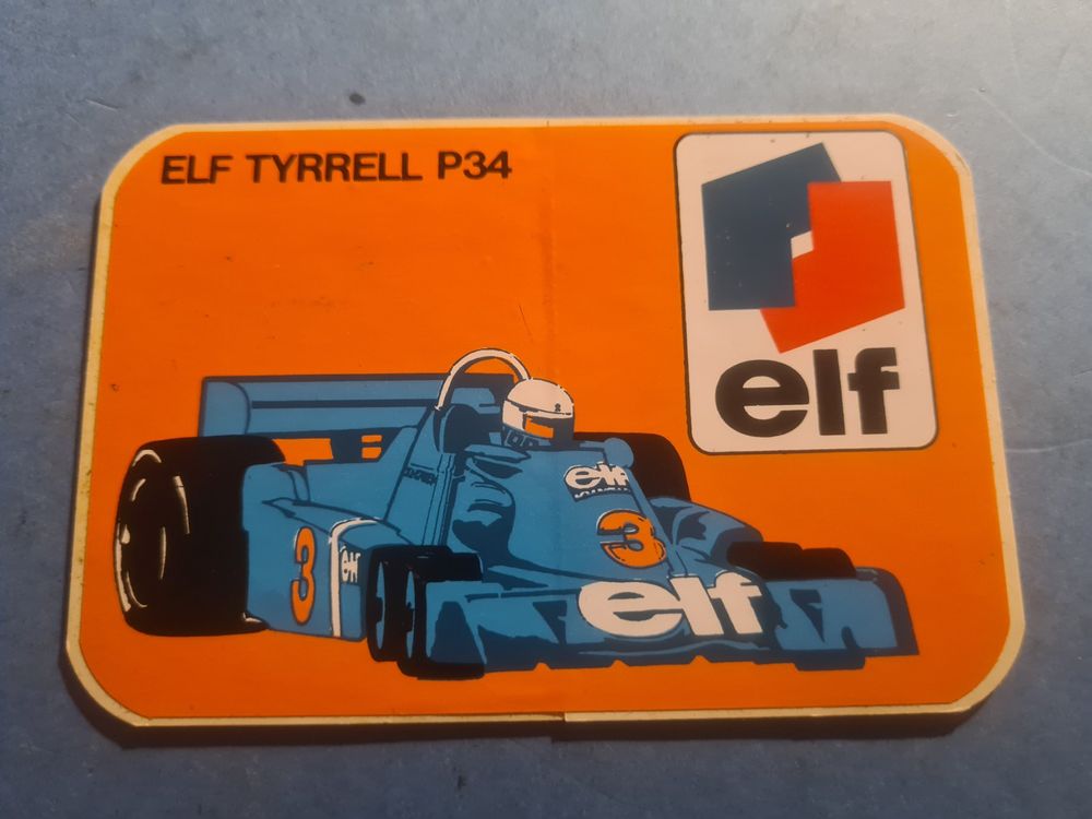 ELF TYRRELL P 34 STICKER NEW OLD STOCK VINTAGE (Gebraucht) in Bellevue ...