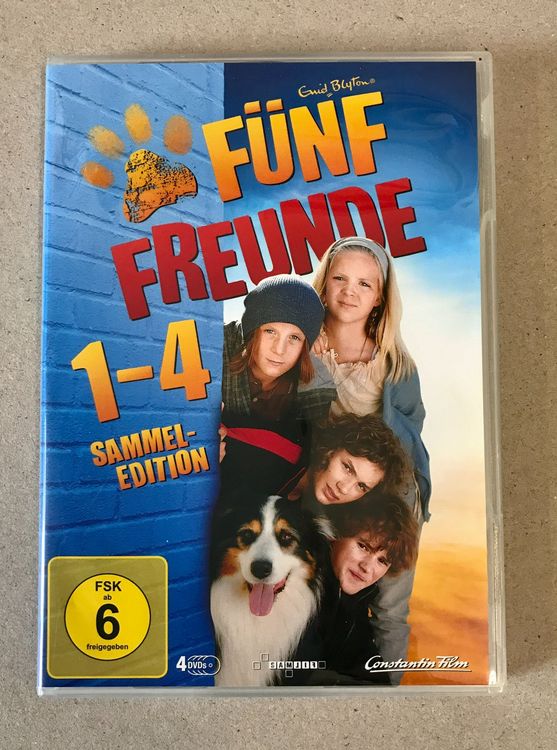 Fünf Freunde 1-4, Sammel-Edition DVD Box | Kaufen auf Ricardo