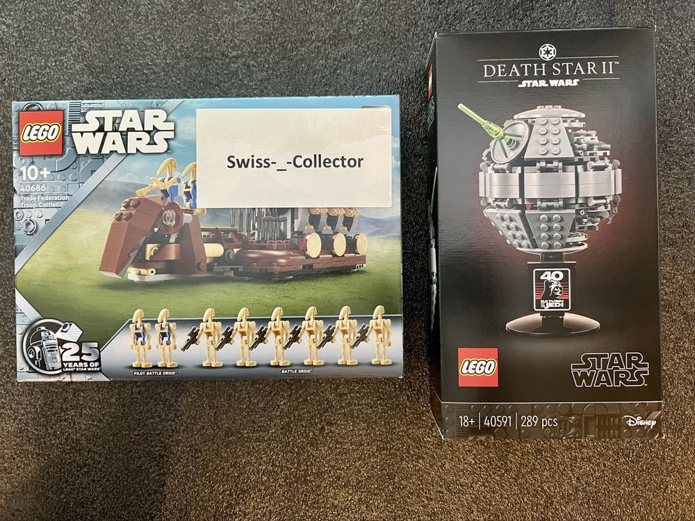 Lego Star Wars 40686 & 40591 (NEU!!!) (Neu und originalverpackt) in ...