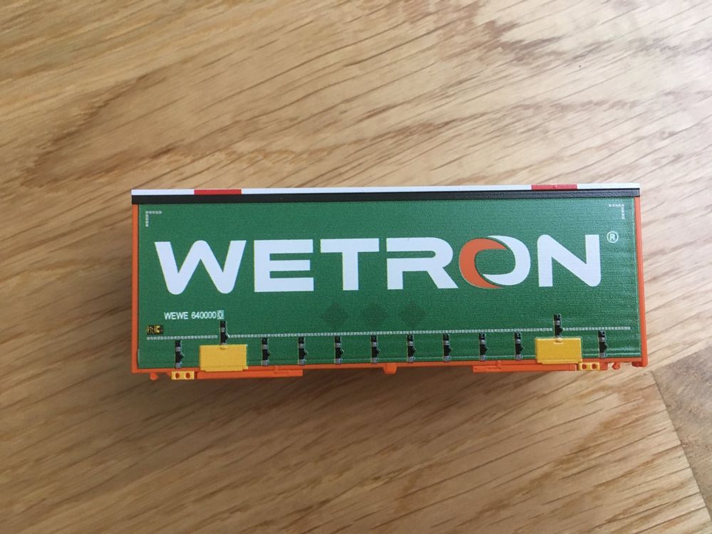Roco WETRON Wechselbehälter für SBB BLS HUPAC (Neu (gemäss Beschreibung ...