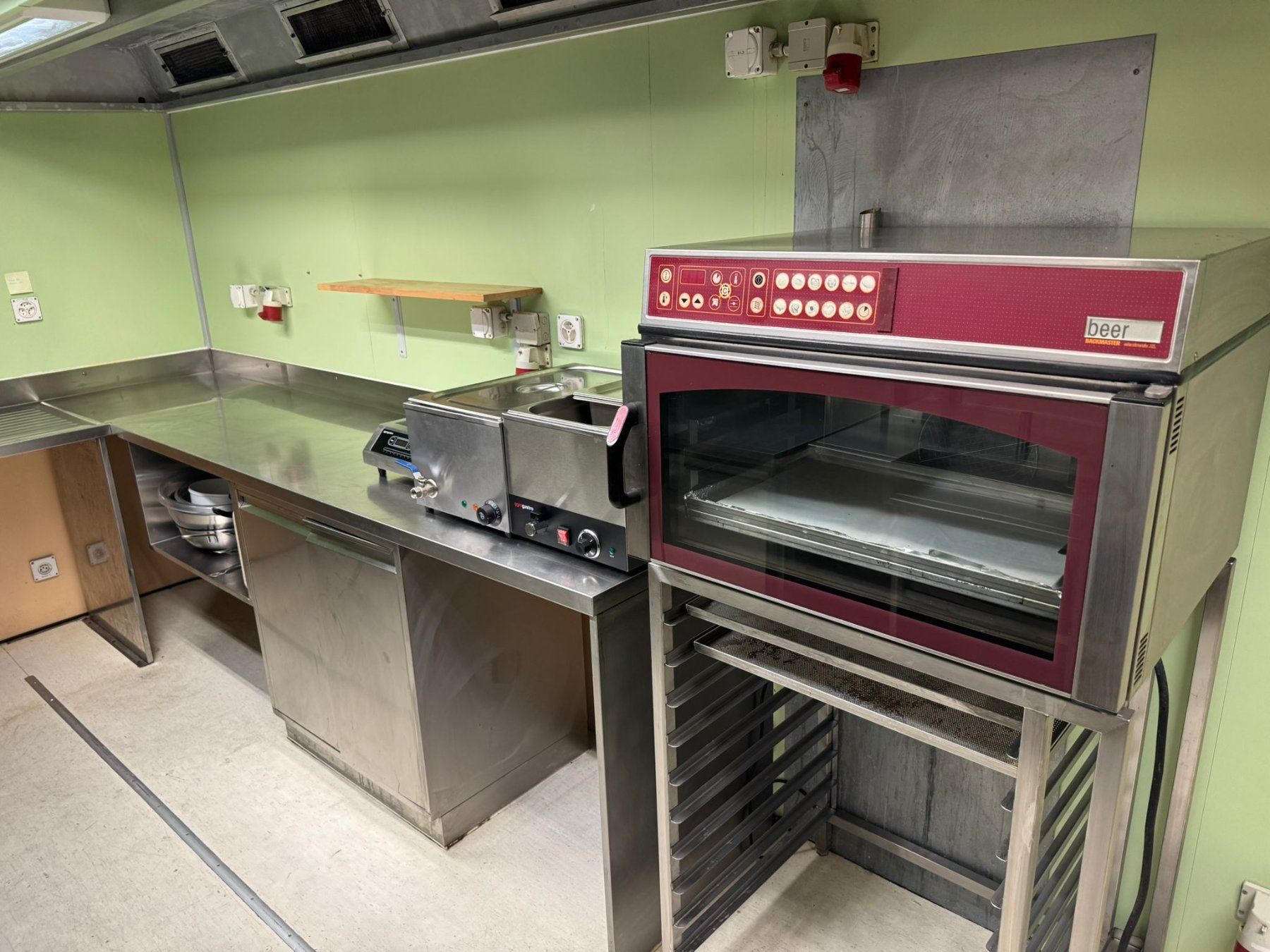 Essensstand, Imbiss-Container, Gastro-Container, Foodtruck (Gebraucht ...