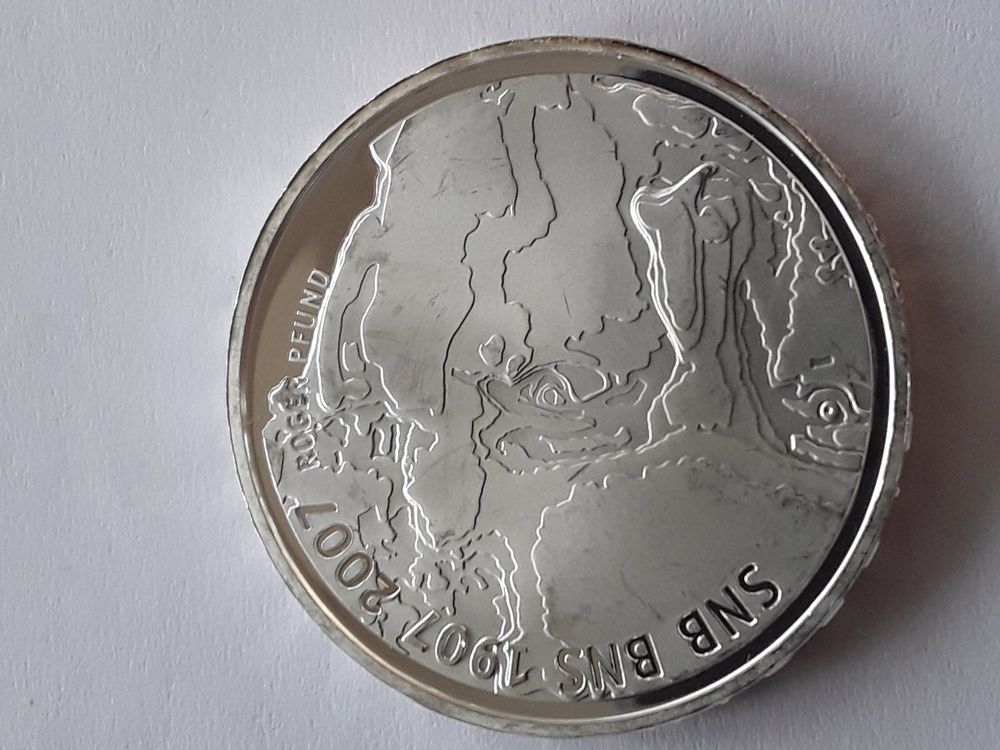 20 Fr. Gedenkmünze SNB 2007 (Gebraucht) in Bazenheid für CHF 26.5 – mit Lieferung auf Ricardo kaufen