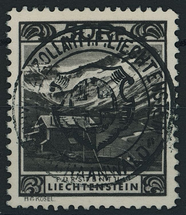 FL - 1930 - Landschaften - Voll Stempel - Zoll (Gebraucht) in Schindellegi für CHF 85 – mit ...