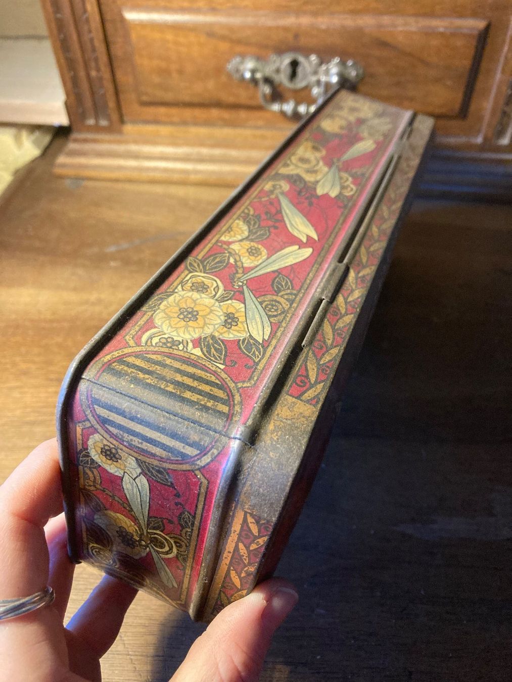 Boite ancienne Libellule Art Déco Blechdose Libelle (D'occasion) à St ...