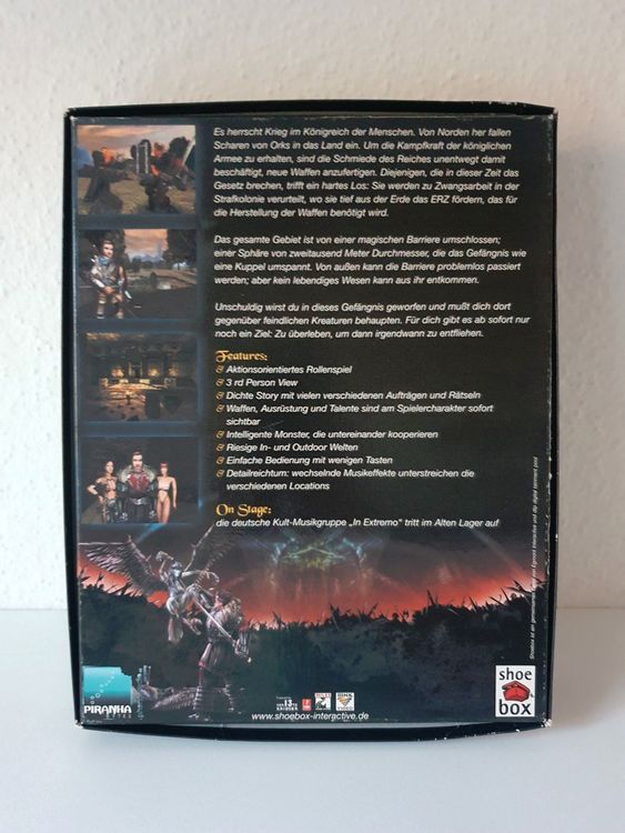 PC Game Gothic (2001) Big Box (Erstauflage!) | Kaufen auf Ricardo
