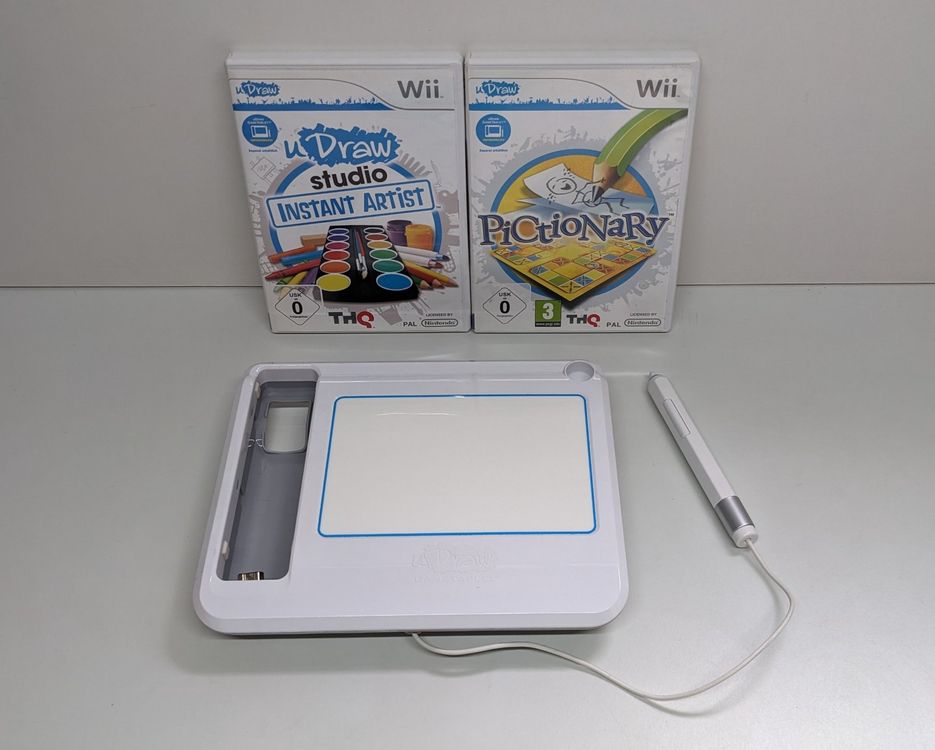 uDraw Tablet mit 2 Spielen, Nintendo Wii (Gebraucht) in Menziken für ...