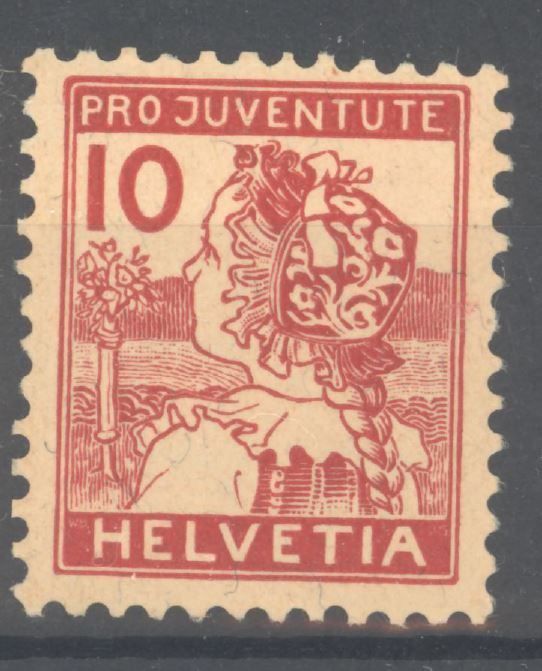 1915, Pro Juventute, Luzerner Mädchen ** (Gebraucht) in Willisau für CHF 35 – mit Lieferung auf ...