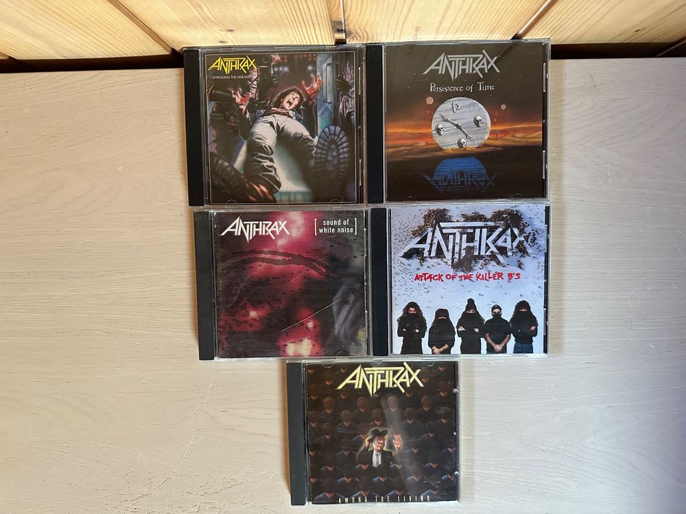 5 CDs Anthrax | Kaufen auf Ricardo