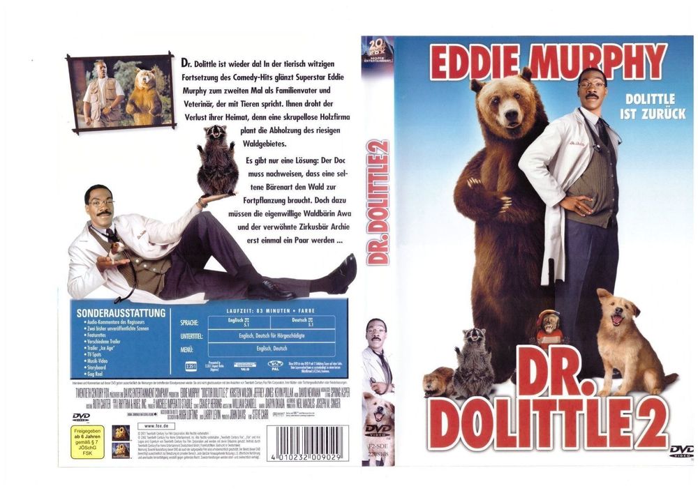 DR. DOLITTLE 2 - Eddie Murphy (Gebraucht) in für CHF 1 – mit Lieferung auf Ricardo kaufen