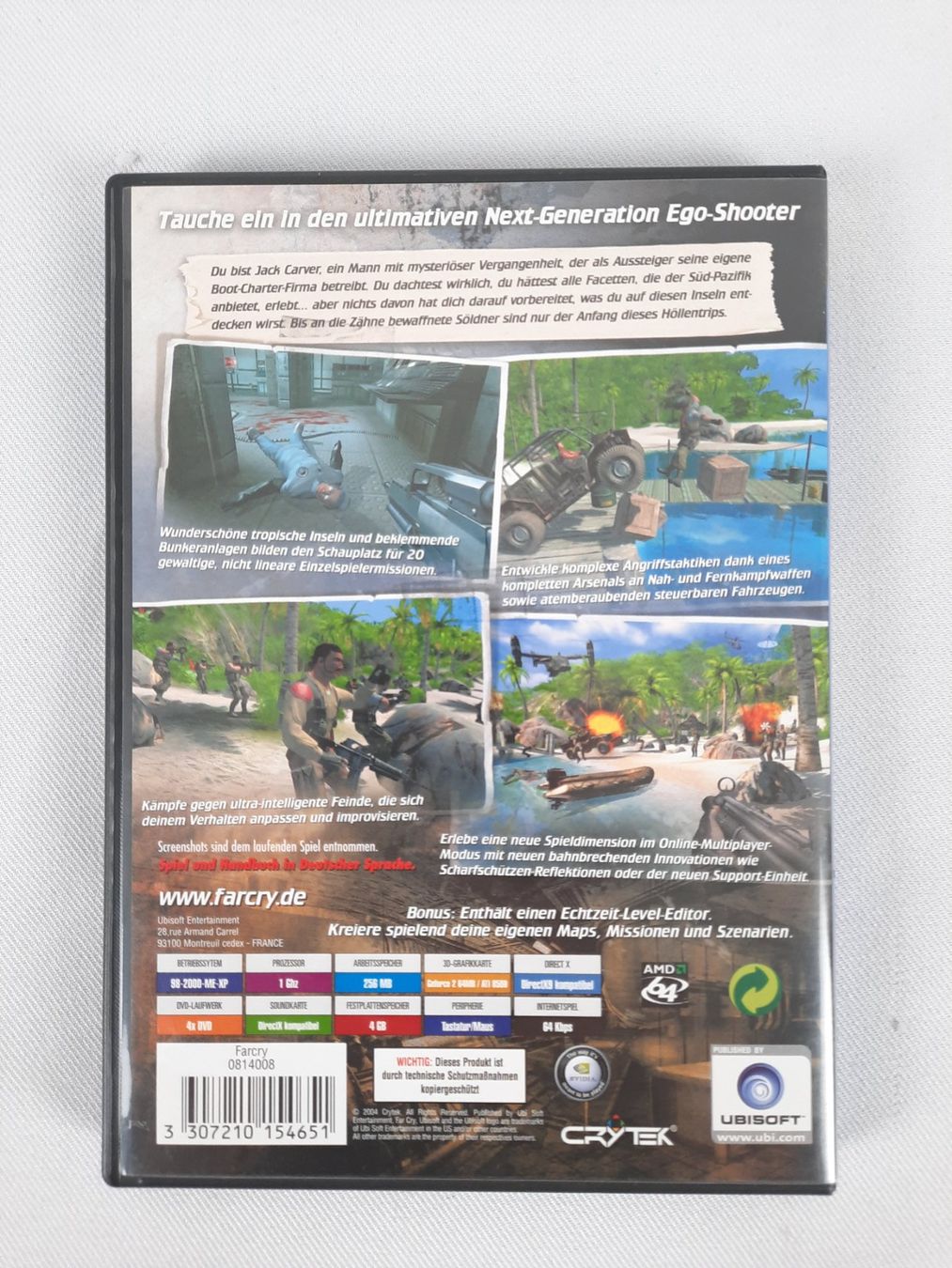 UBISOFT FARCRY PC DVD-ROM (Gebraucht) in Beinwil am See für CHF 1 – mit ...