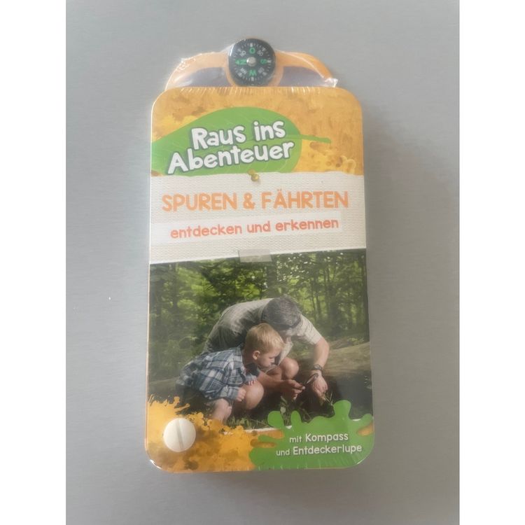 Raus ins Abenteuer, Spuren&Fährten, mit Kompass und Lupe | Kaufen auf ...