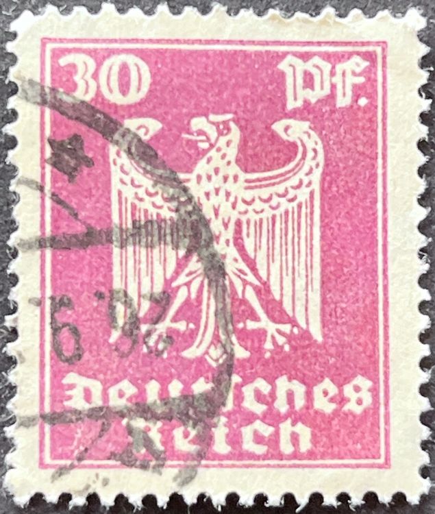 DR - Deutsche Reich Briefmarke ab 0.50 CHF !!! (Gebraucht) in Chiasso für CHF 0.5 – mit ...