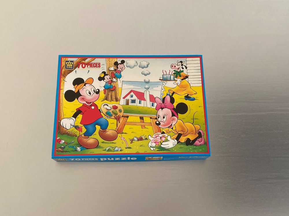 Mickey Mouse Puzzle 70 Teile Vintage | Kaufen auf Ricardo