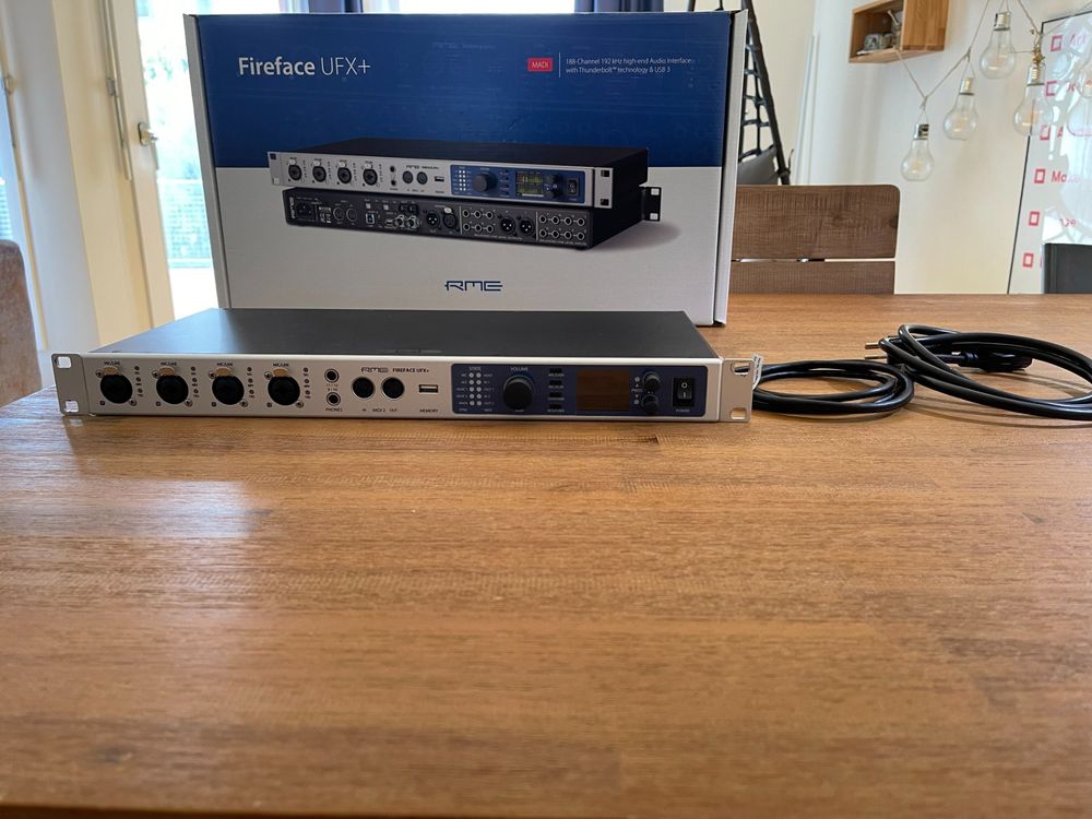 RME Fireface UFX+ (USB 3 & Thunderbolt Audio Interface) | Kaufen auf ...