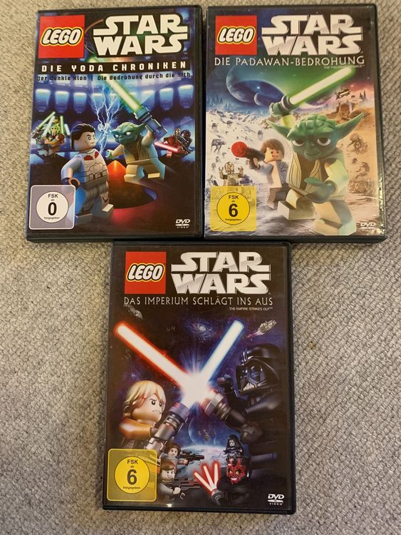 3 DVDs Lego Star Wars | Kaufen auf Ricardo