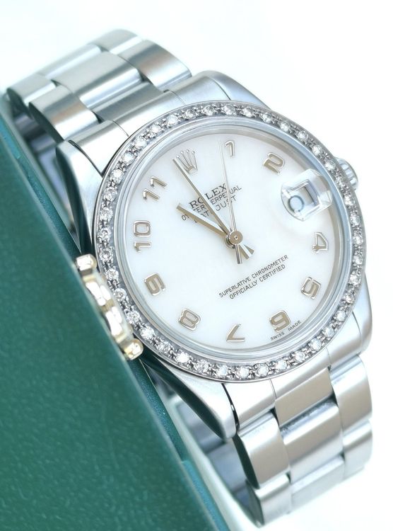 Rolex Datejust Lady Diamant 18K 750 Gold neuwertig ref.68240 (Neu ...