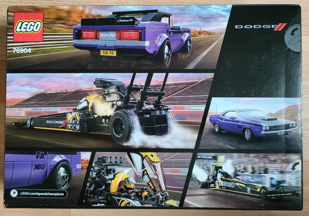 Lego 76904 Speed Champions Mopar Dodge Top Fuel Dragster neu (Neu und ...
