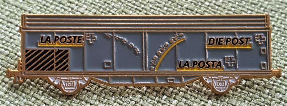 O681 Pin Die Post PTT Postauto Bahnwagen Zug La Poste Posta (Gebraucht ...