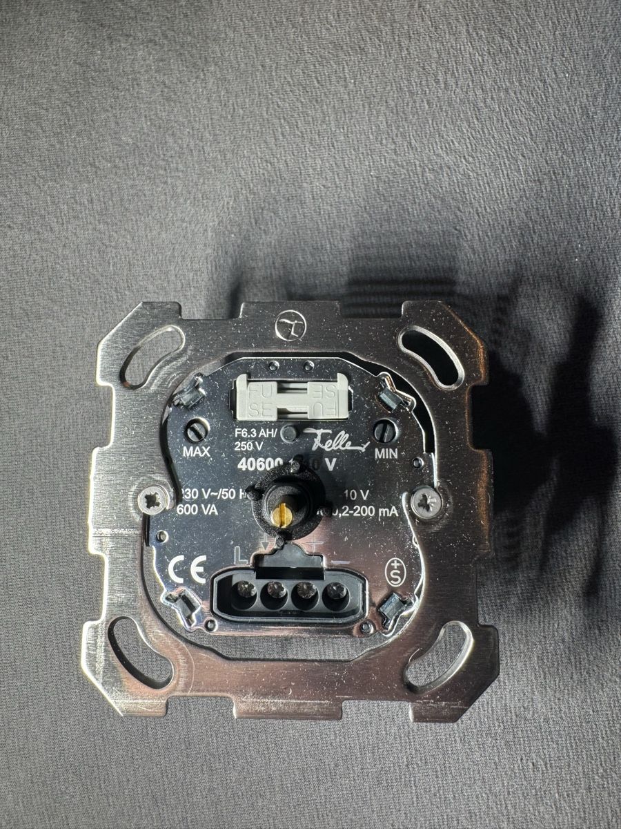 Feller Ediziodue Dreh-Dimmer Eiinsatz 1-10V ,Neu (Neu (gemäss ...