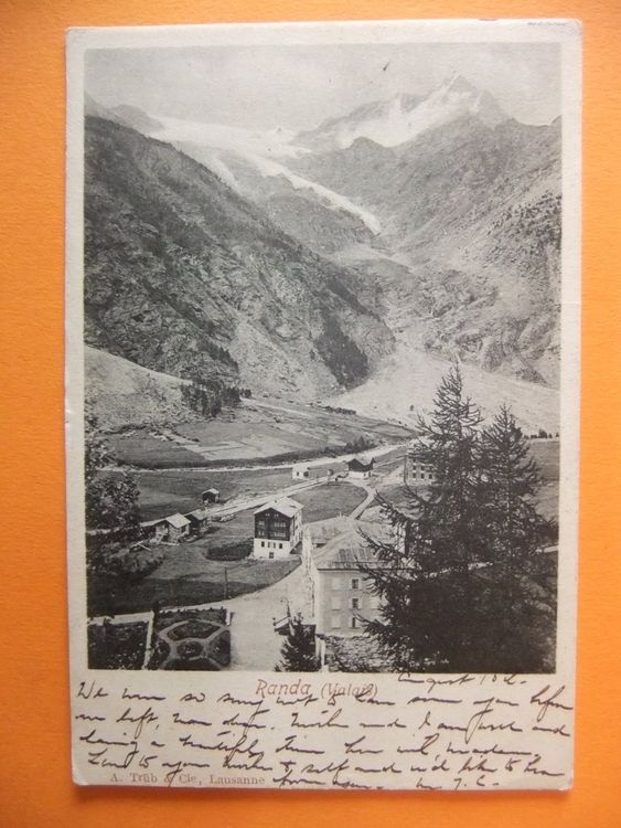 Randa Valais 1906 (Gebraucht) in St. Niklaus VS für CHF 8 – mit Lieferung auf Ricardo kaufen