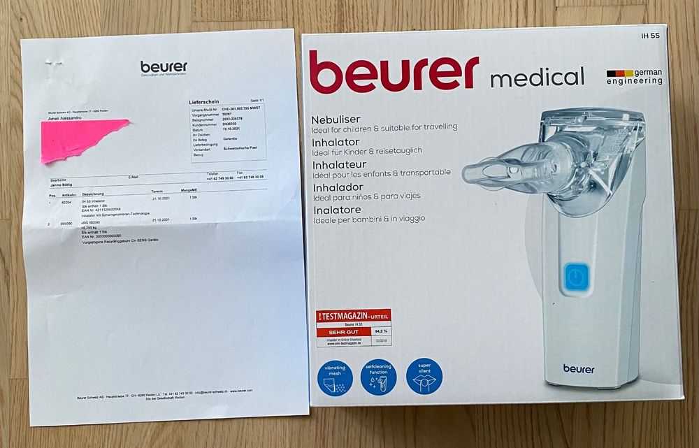 Inhalator Ultraschall Neu (Neu und originalverpackt) in Küsnacht ZH für ...