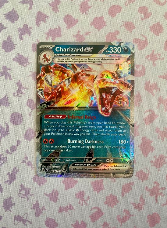 Pokemon Paldean Fates Charizard ex EN #1 (Neu (gemäss Beschreibung)) in ...