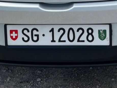 Kennzeichen / Autonummer SG 12028 | Kaufen auf Ricardo