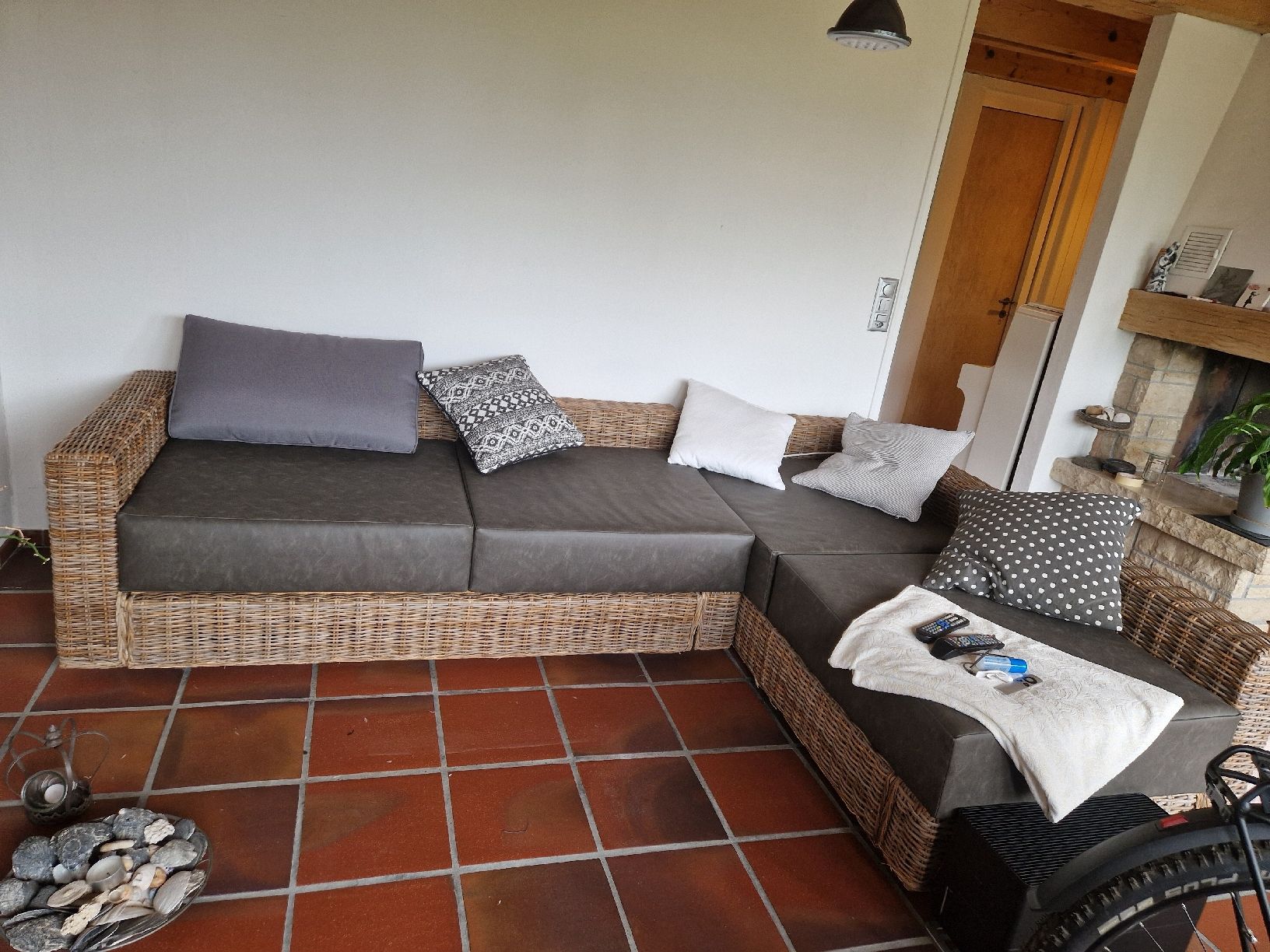 Rattanlounge für drinnen/draussen - Abholung in 7016 Trin (Gebraucht) in Winkel für CHF 50 – nur ...
