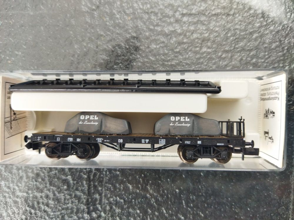 Rungenwagen von Opel der DB von Fleischmann N (Neu und originalverpackt) in La Chaux-de-Fonds ...