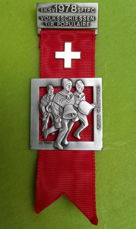 Schützen - Abzeichen: Chalanda Marz 1978 | Kaufen auf Ricardo