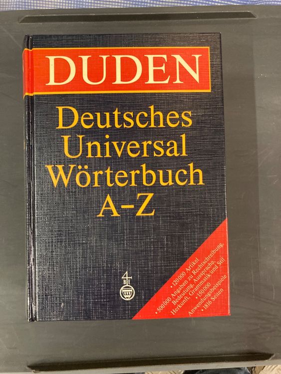 Duden - Deutsches Universal Wörterbuch A - Z | Kaufen auf Ricardo