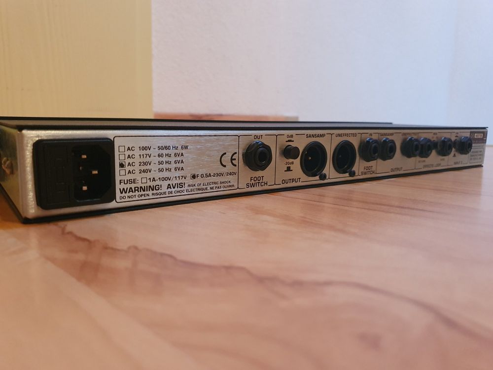 TECH21 Sansamp RBI, Bass Preamp, made in USA | Kaufen auf Ricardo