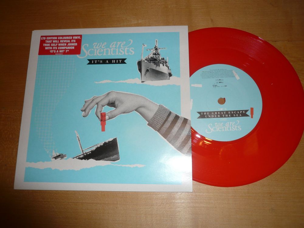 WE ARE SCIENTISTS It's A Hit - UK 2006 - VUS 319 - RED (Neu und ...