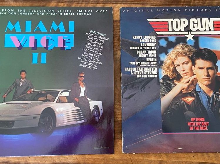 Top Gun & Miami Vice II OST Vinyl Set 80er (Gebraucht) in Bern für CHF ...