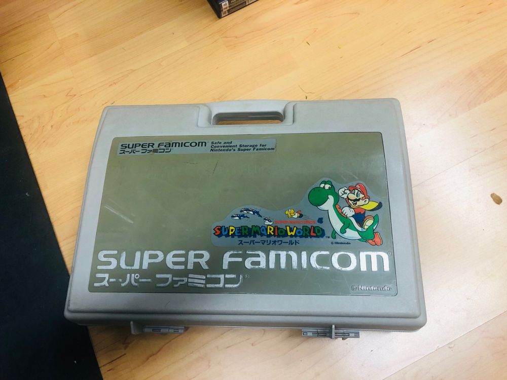 Nintendo Super Famicom Hard Plastic Travel Carrying Case (Gebraucht) in ...
