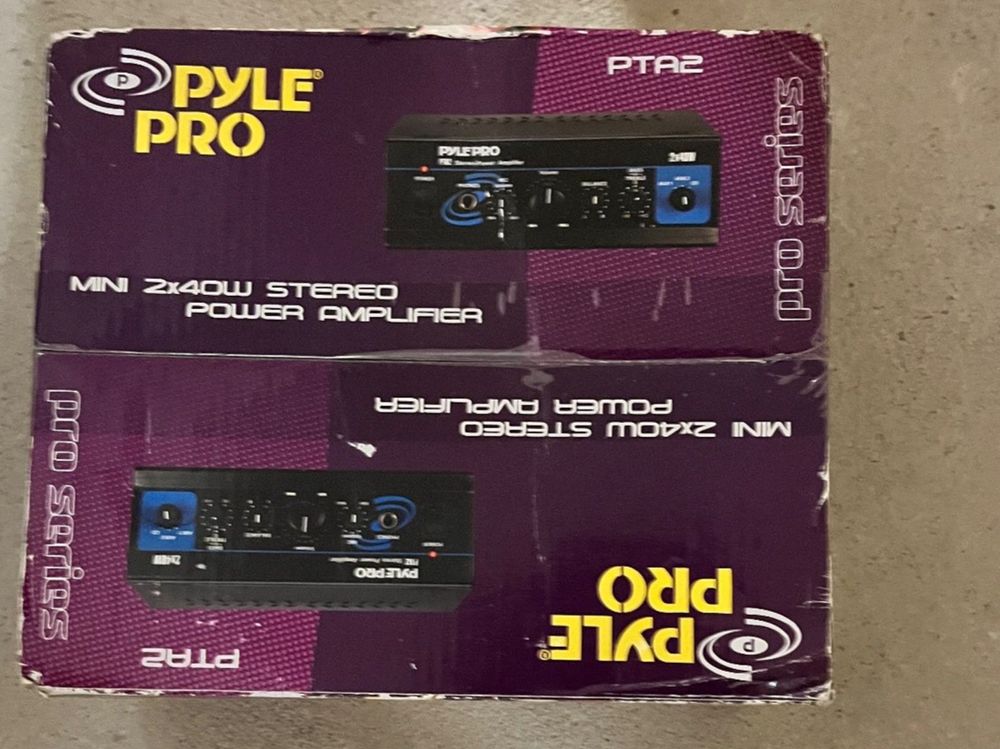 Pyle Pro Mini Stereo 2x40W Power Amplifier / Verstärker | Kaufen auf ...