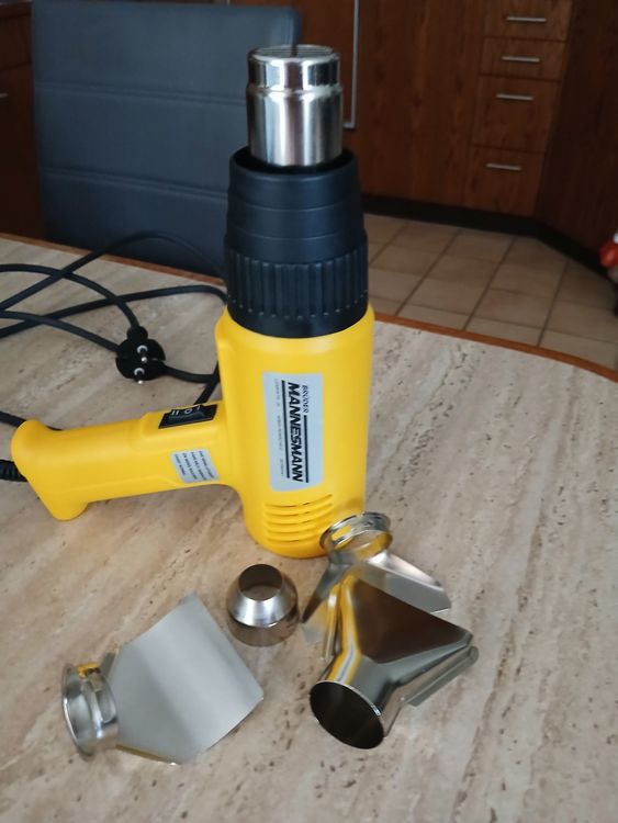 MANNESMANN Heissluftpistole Heatgun 2000 W NEU Stecker EU (Neu (gemäss Beschreibung)) in ...