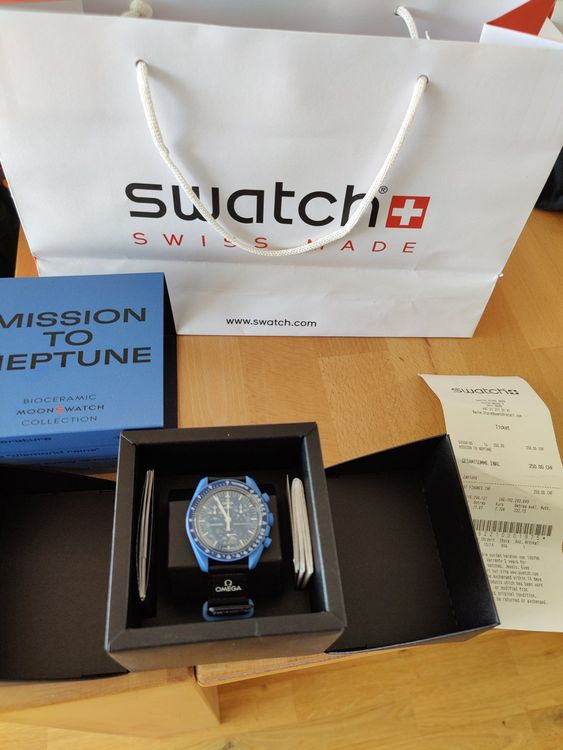 OMEGA x Swatch Moonwatch - Mission to Neptune | Kaufen auf Ricardo