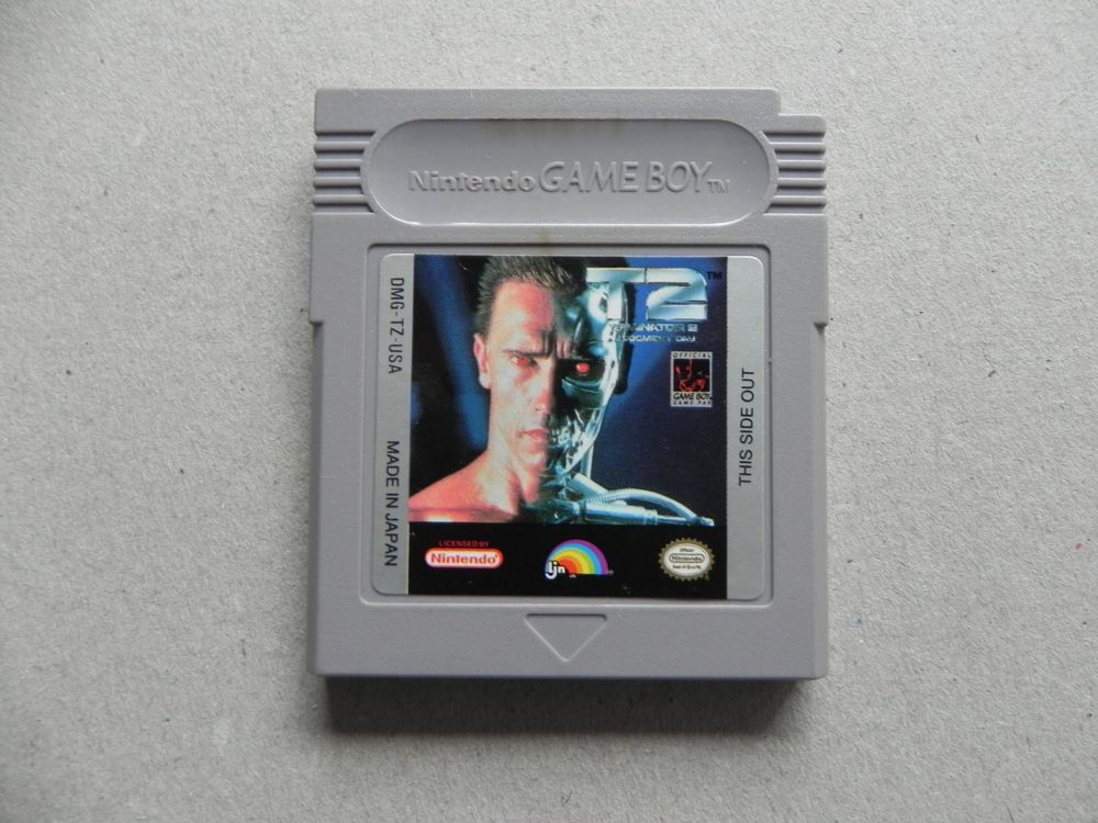 Nintendo Gameboy Game Boy Schwarzenegger Spiel Terminator T2 (Gebraucht ...