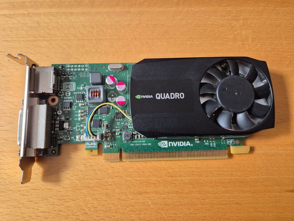 PNY NVIDIA QUADRO K620 low profile #2 (Gebraucht) in Porrentruy für CHF ...