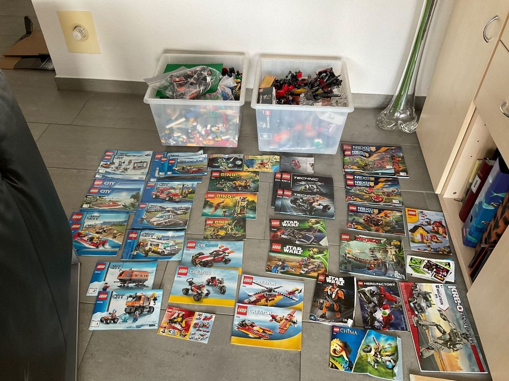 MegaPack LEGO ca.10kg, viele Anleitungen | Kaufen auf Ricardo
