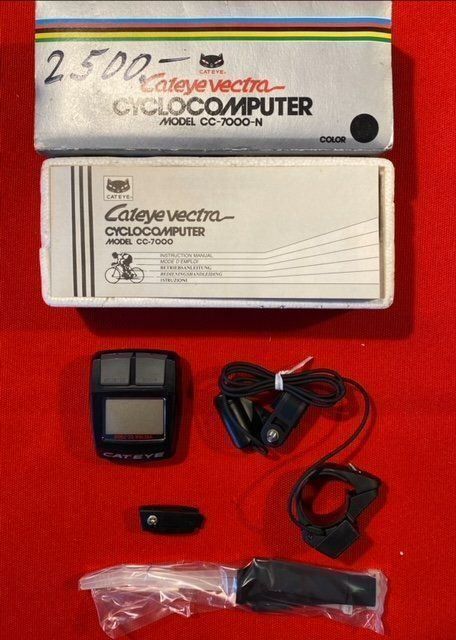 Cateye vectra Cyclocomputer CC-7000 NEU (Neu und originalverpackt) in ...