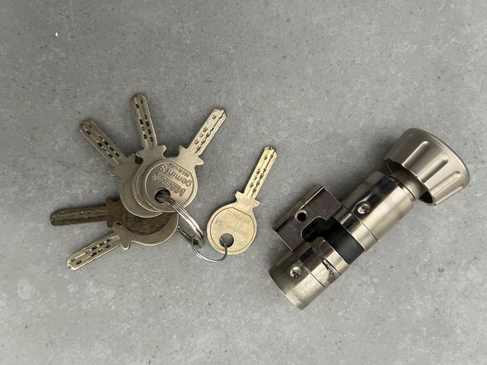 Kaba Zylinder gemini S mit 6 Schlüssel/Sicherheitskarte (Gebraucht) in Romont FR für CHF 30 ...